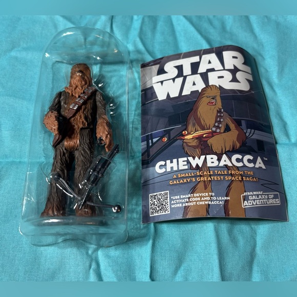 Hasbro | Toys | Hasbrostar Wars Galaxy Of Adventures Chewbacca Action ...